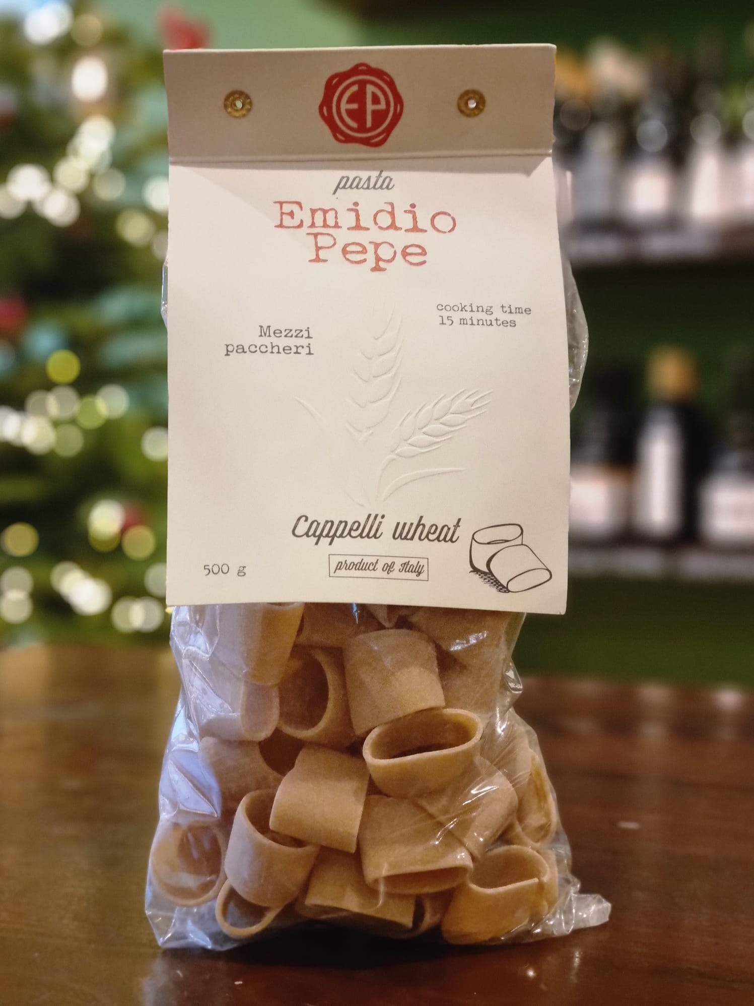 Mezzi Paccheri Pasta – Made From Grapes